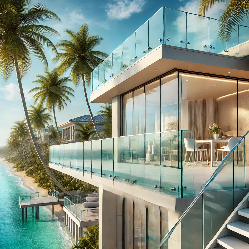 Benefits of Glass Railings for Palm Beach Homes