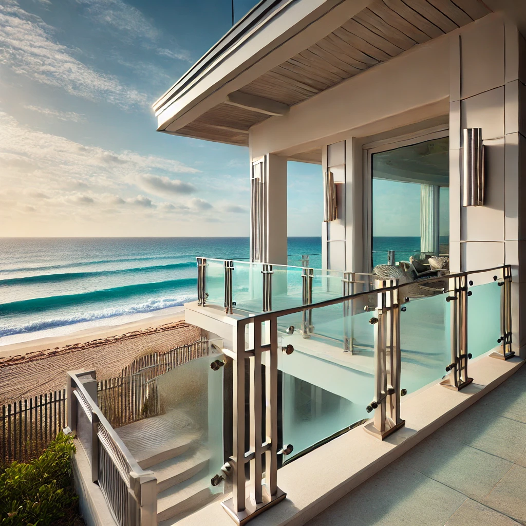 Custom Railings for Oceanfront Homes in Palm Beach