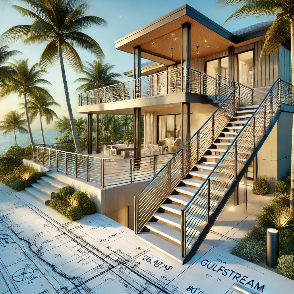 Gulfstream Railing Contractor | Custom Metal & Glass Railings