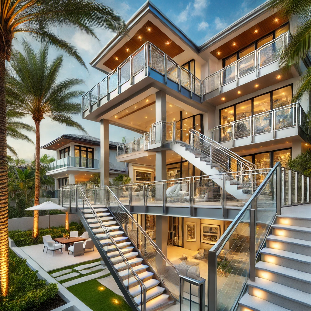 Highland Beach Railing Contractor | Custom Railings & Stairs