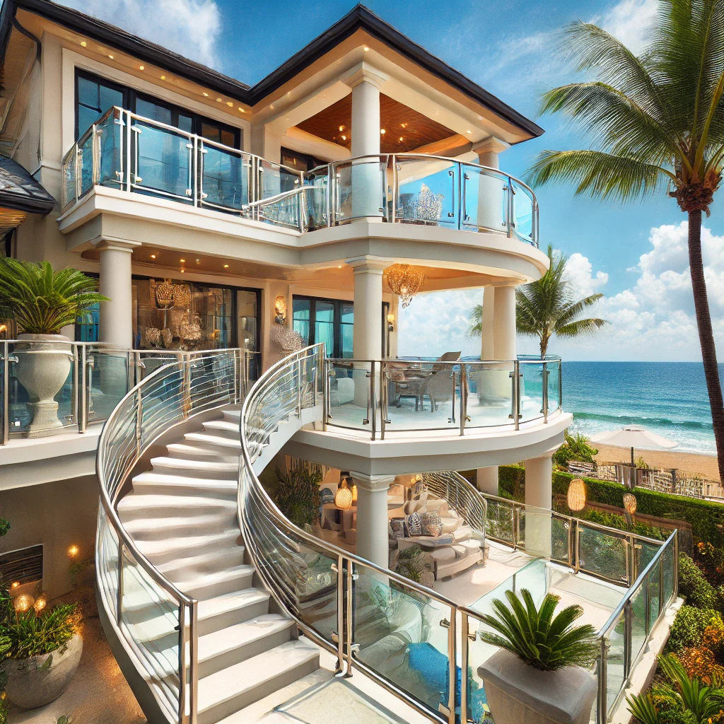How Custom Railings Can Increase the Value of Your Home in Palm Beach