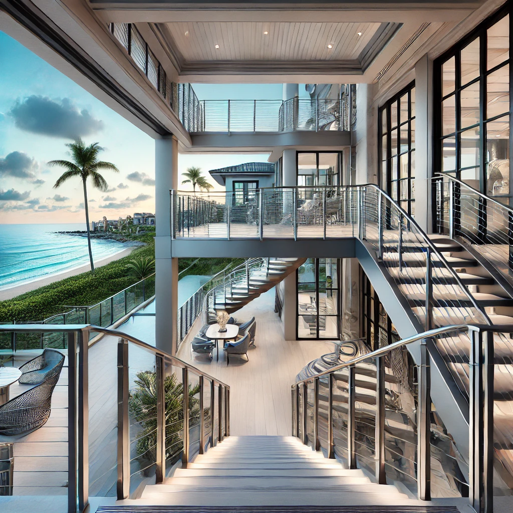 Riviera Beach Railing Contractor | Custom Railings & Stairs